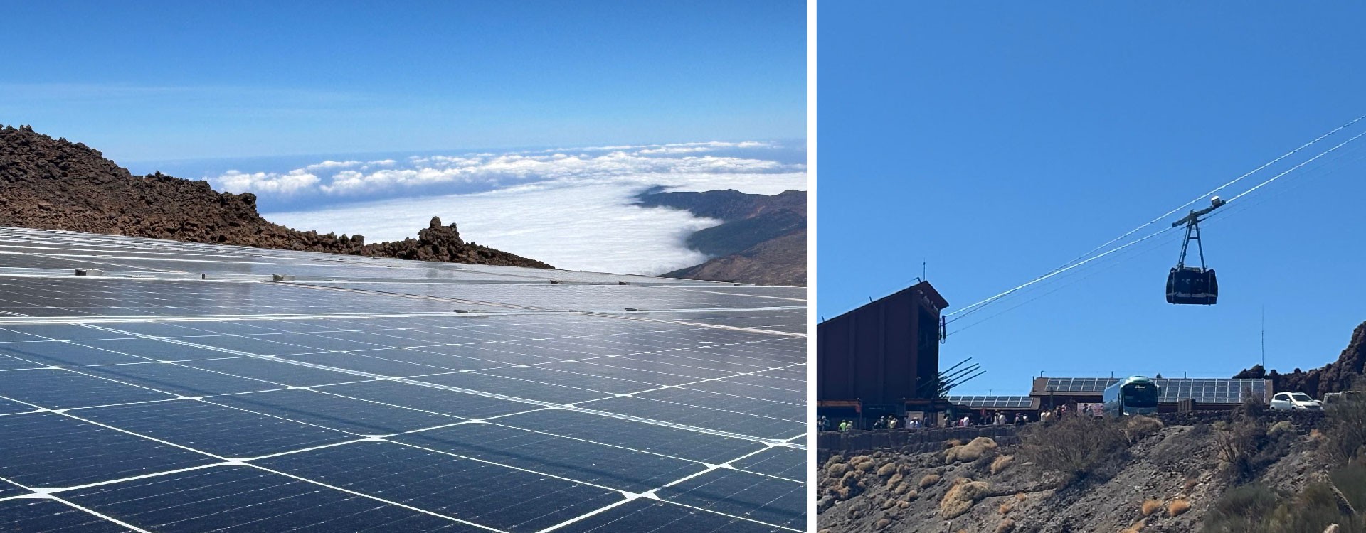 Primer teleférico 100% sostenible del mundo en El Teide